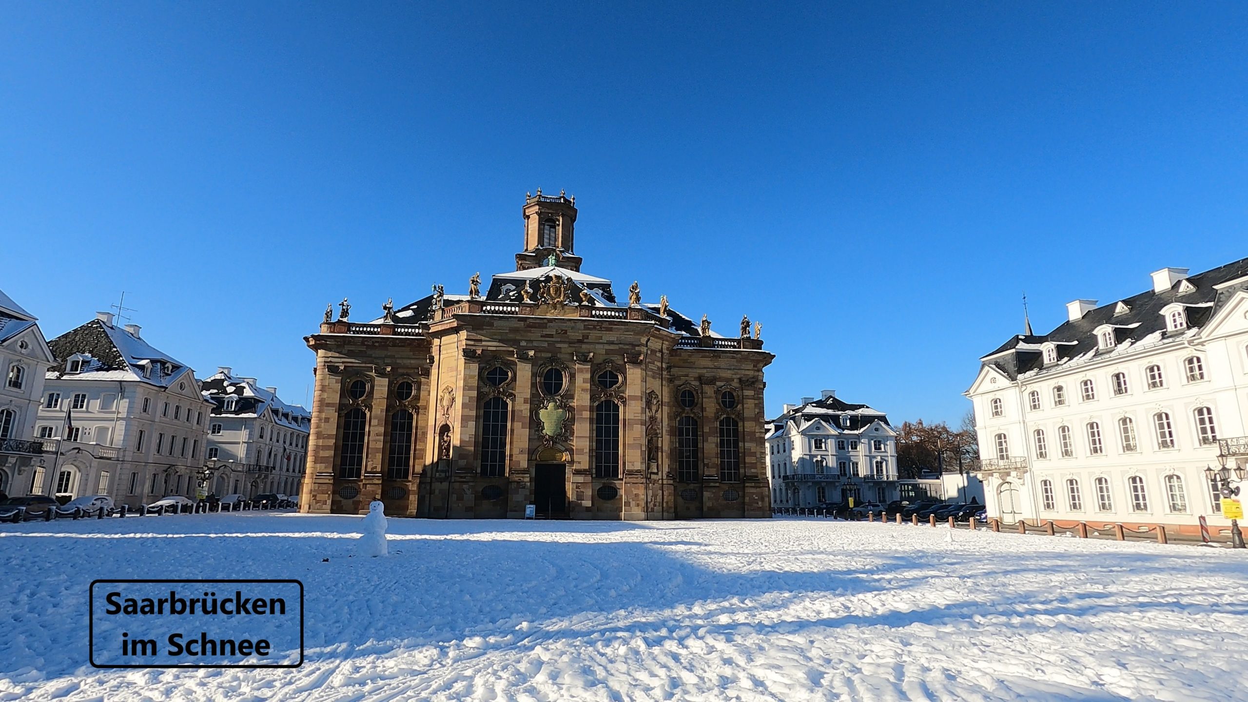 Saarbrücken im Schnee – Quandoz