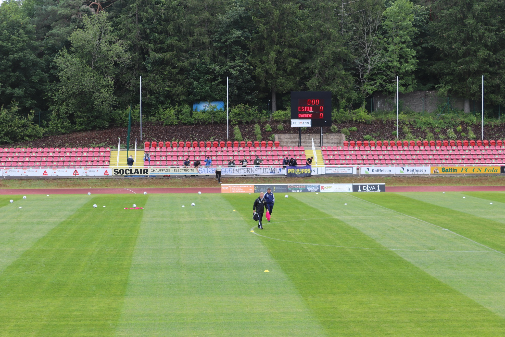 Testspiel bei CS Fola Esch – Home of Quandoz